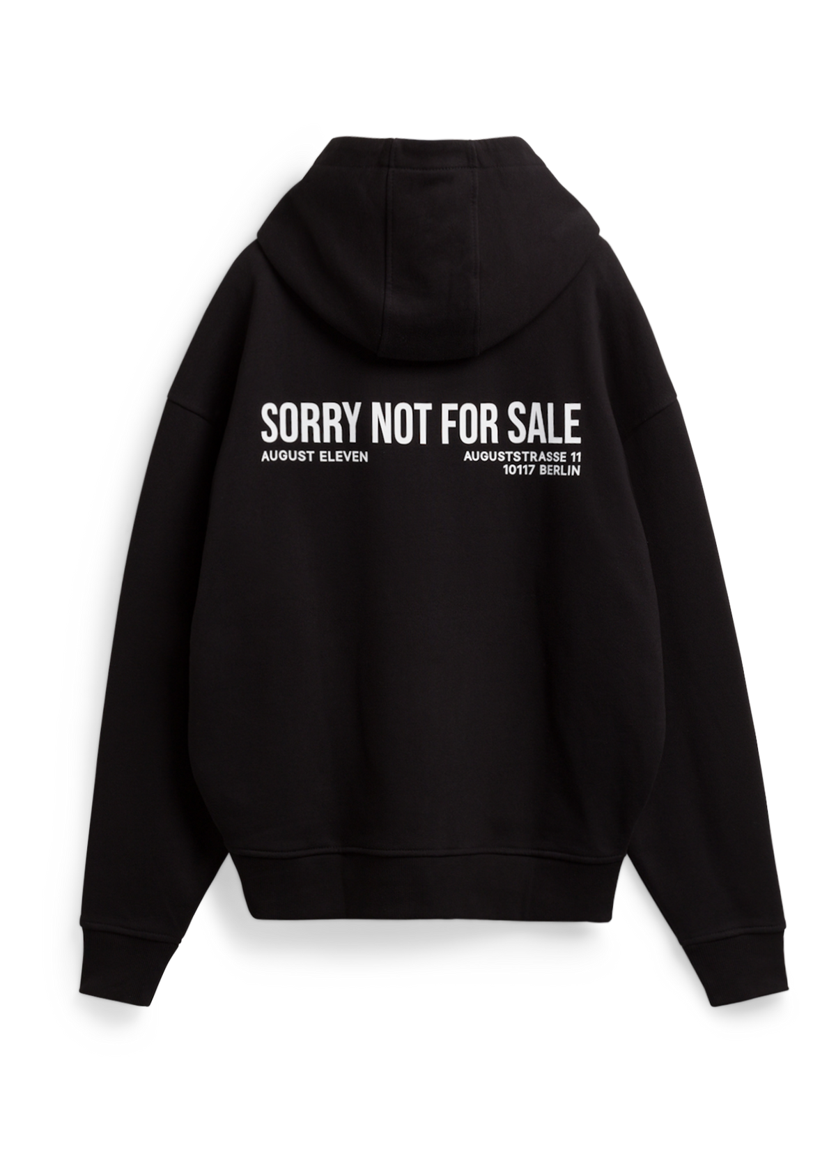 Sorry Not For Sale Zip Hoodie – August Eleven
